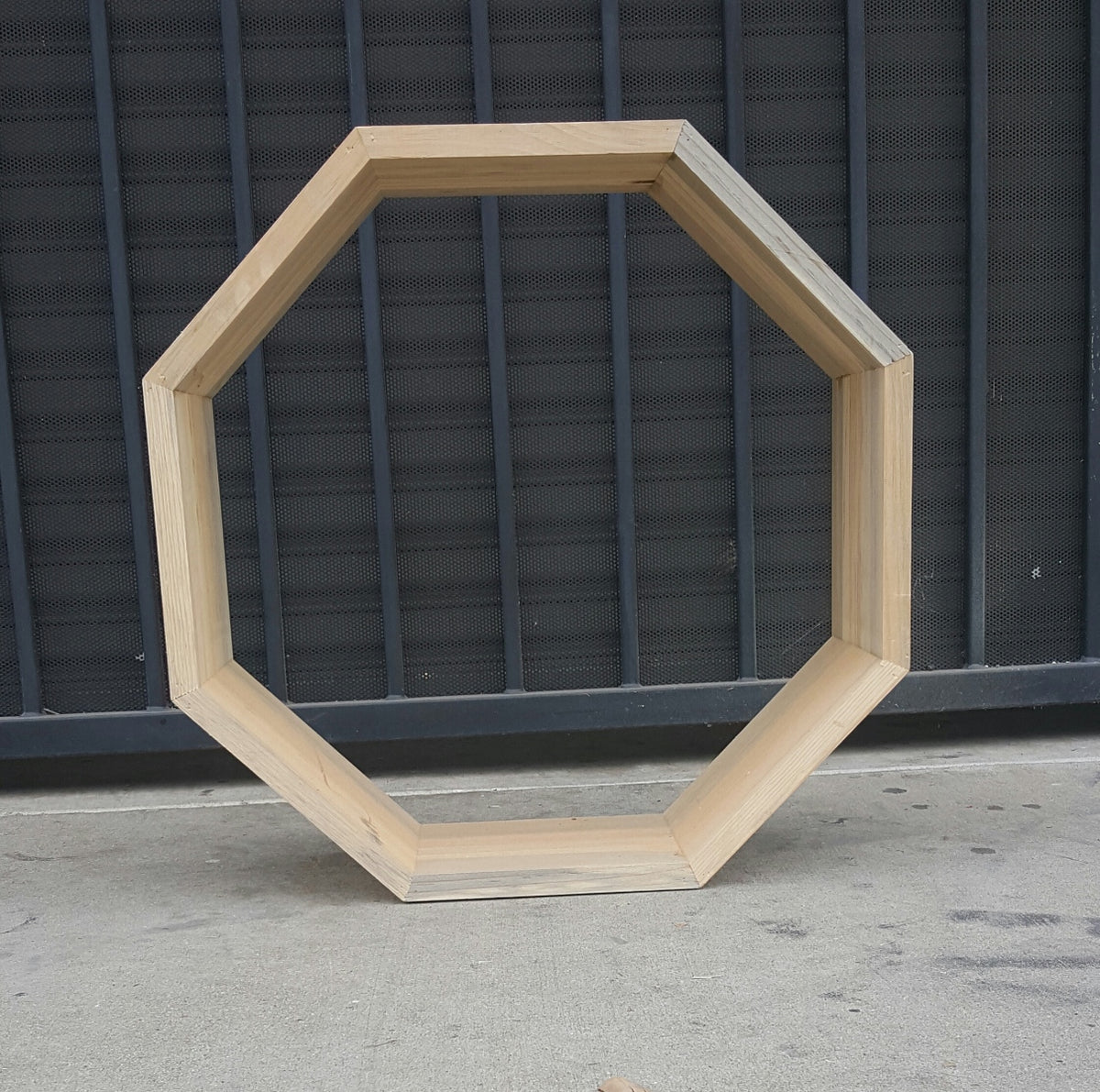 WOOD HEXAGON OPEN SHAPES - 3" DEEP– Floral Props and Design