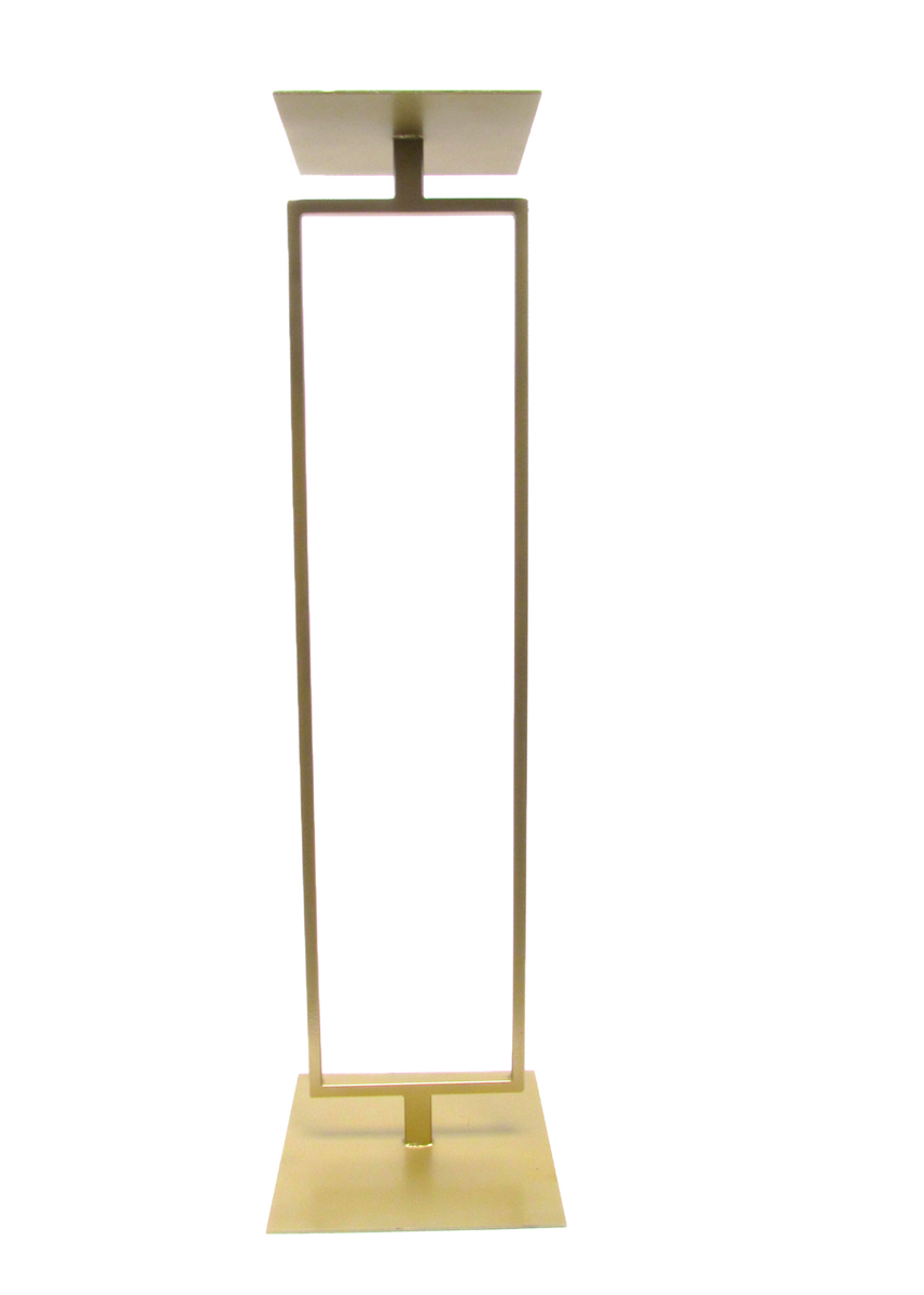 FLOATING RECTANGLE PEDESTAL CENTERPIECE | Floral Props and Design